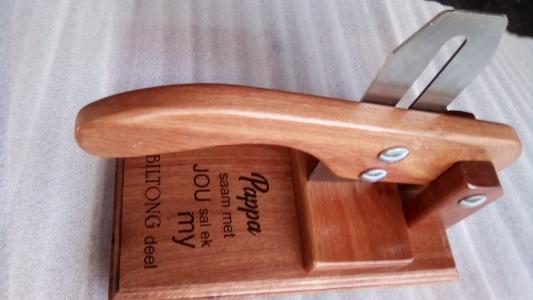 Biltong slicer or chopper 270x135mm – Buzz Wood Creations(Pty)ltd