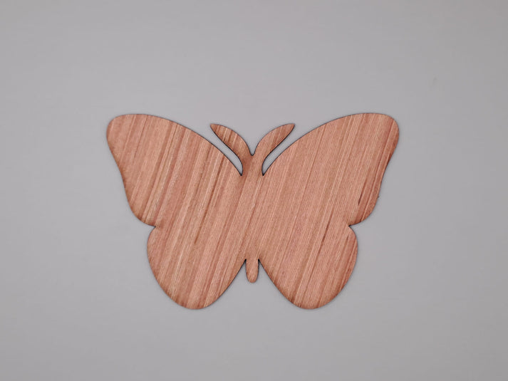 Laser Cut Butterfly Unfinished Wood Cutout 76mm – Buzz Wood Creations ...